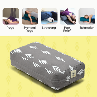 Yoga Rectangle Bolster – wiselife.in