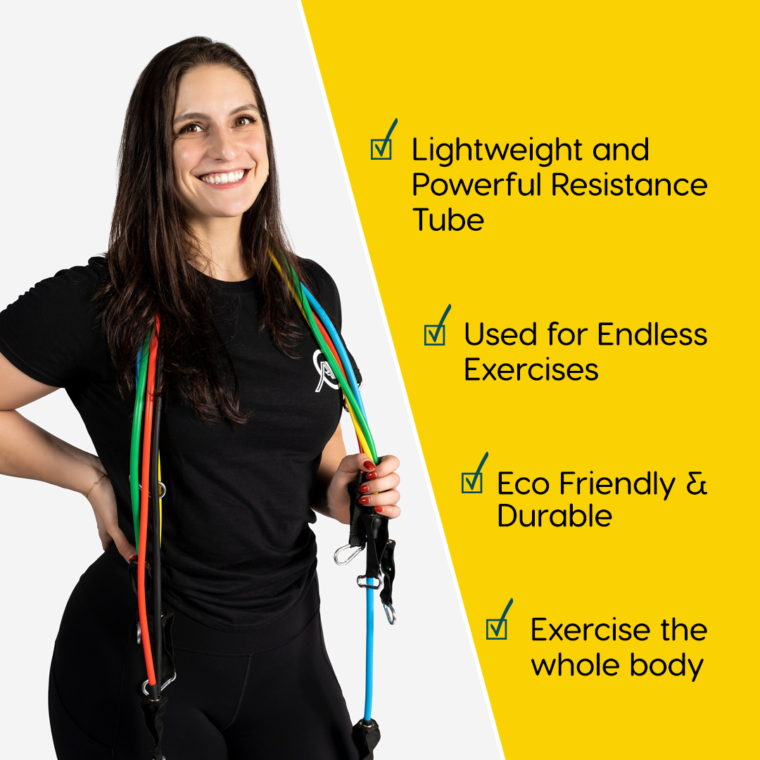 Multi-Level Resistance Tube Band Set – wiselife.in